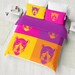 Pop Art Bedding Set, Retro Duvet Cover Set, Rhino Pop Art Bedding ...