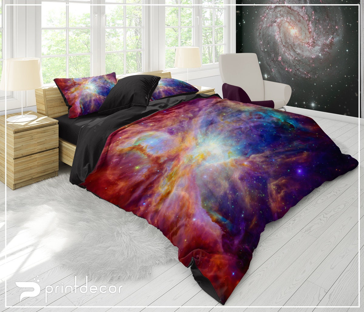 Nebula Bedroom Ideas