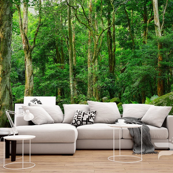 Jungle Wall Mural - Etsy