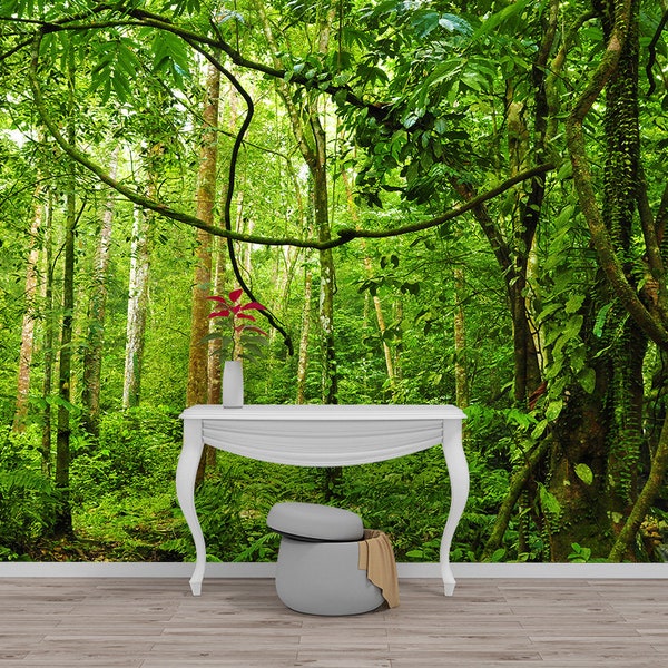 Tropical Wall Mural - Etsy