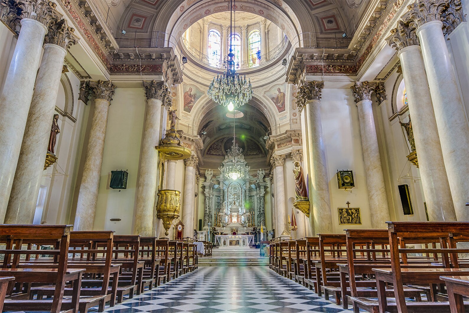 Cathedral WALL MURAL God's Temple Wall Covering Church | Etsy