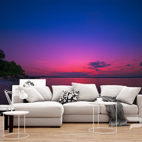 Sunset Wall Mural - Etsy