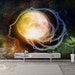 Beautiful Mind WALL MURAL Abstract Wall Covering Space Wall - Etsy