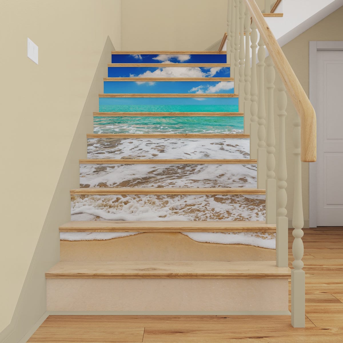 Stair Riser Murals