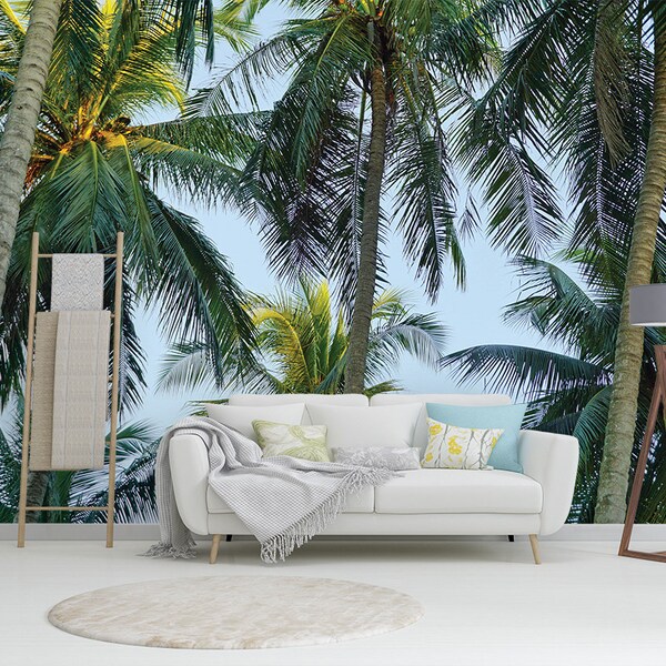 Palm Wallpaper - Etsy Canada