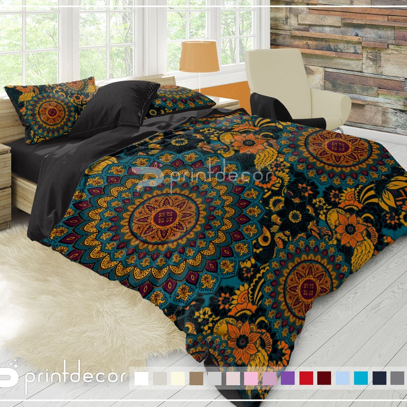 Orange Bedding - Etsy
