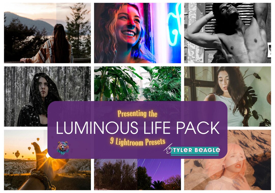 Luminous Life Lightroom Presets - Etsy