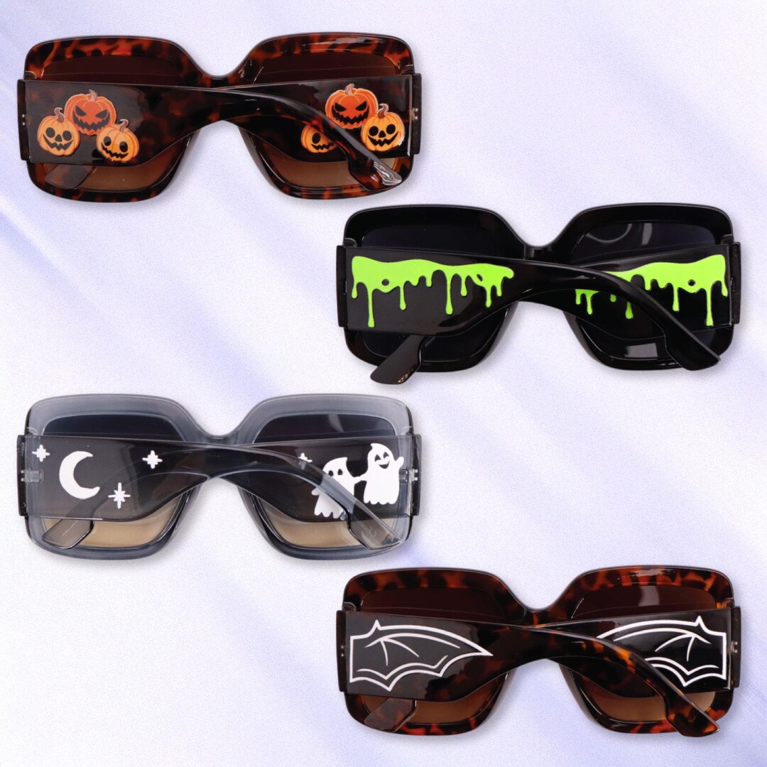 Spooky Sunglasses "b" - Square Frame - Etsy