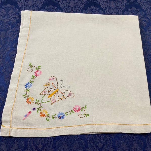 Embroidered Tablecloth - Etsy
