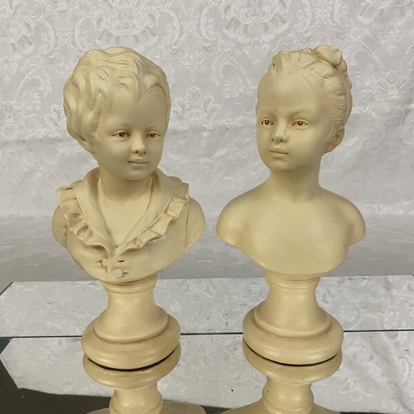 Chalkware Bust - Etsy