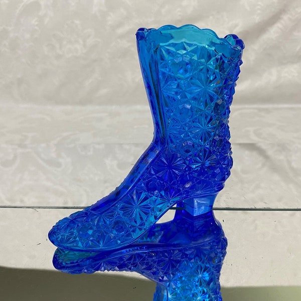 Fenton Glass Shoe - Etsy