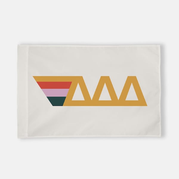 Tri Delta Flag - Etsy