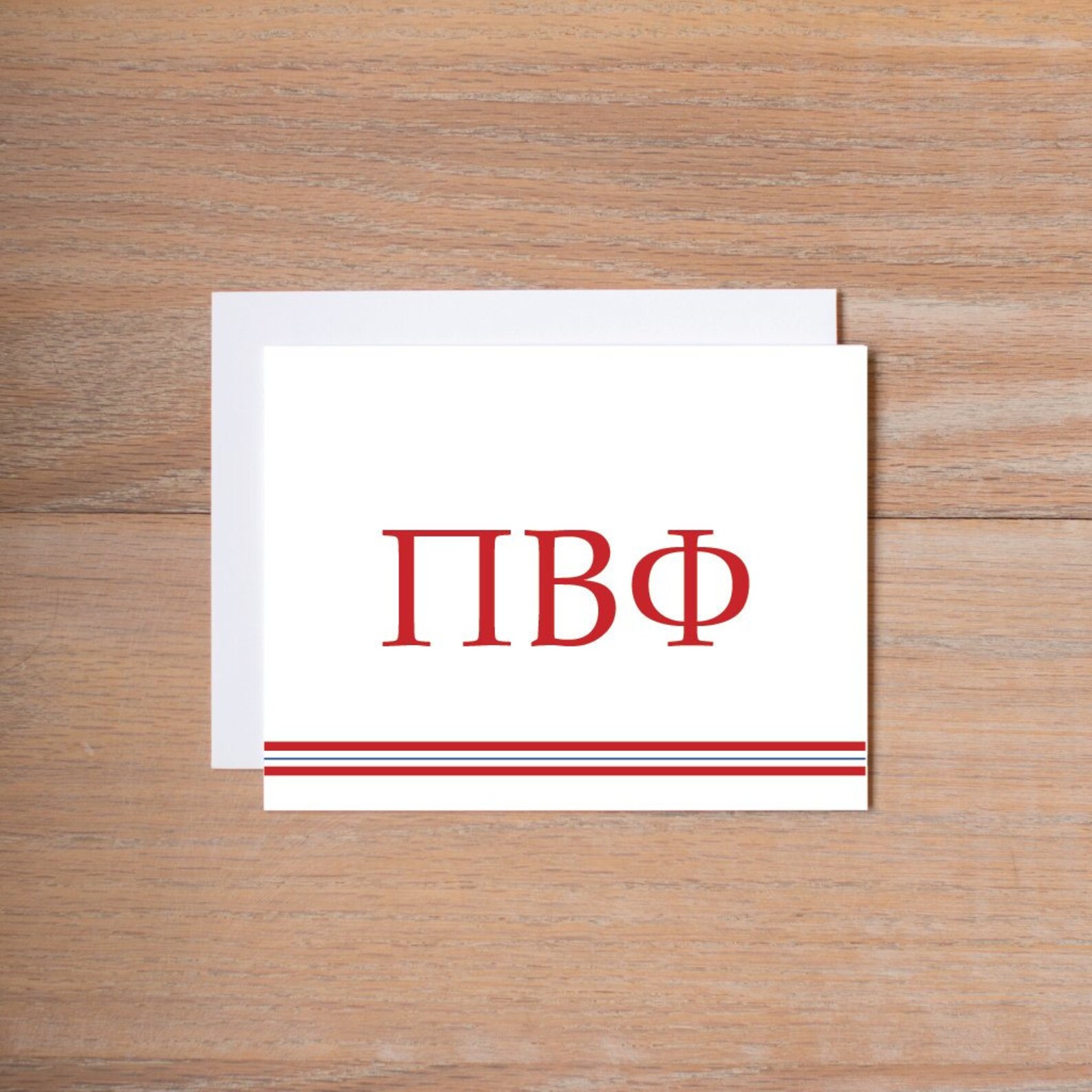 Custom Greek Note Cards / Preppy Sorority Note Cards / Preppy | Etsy