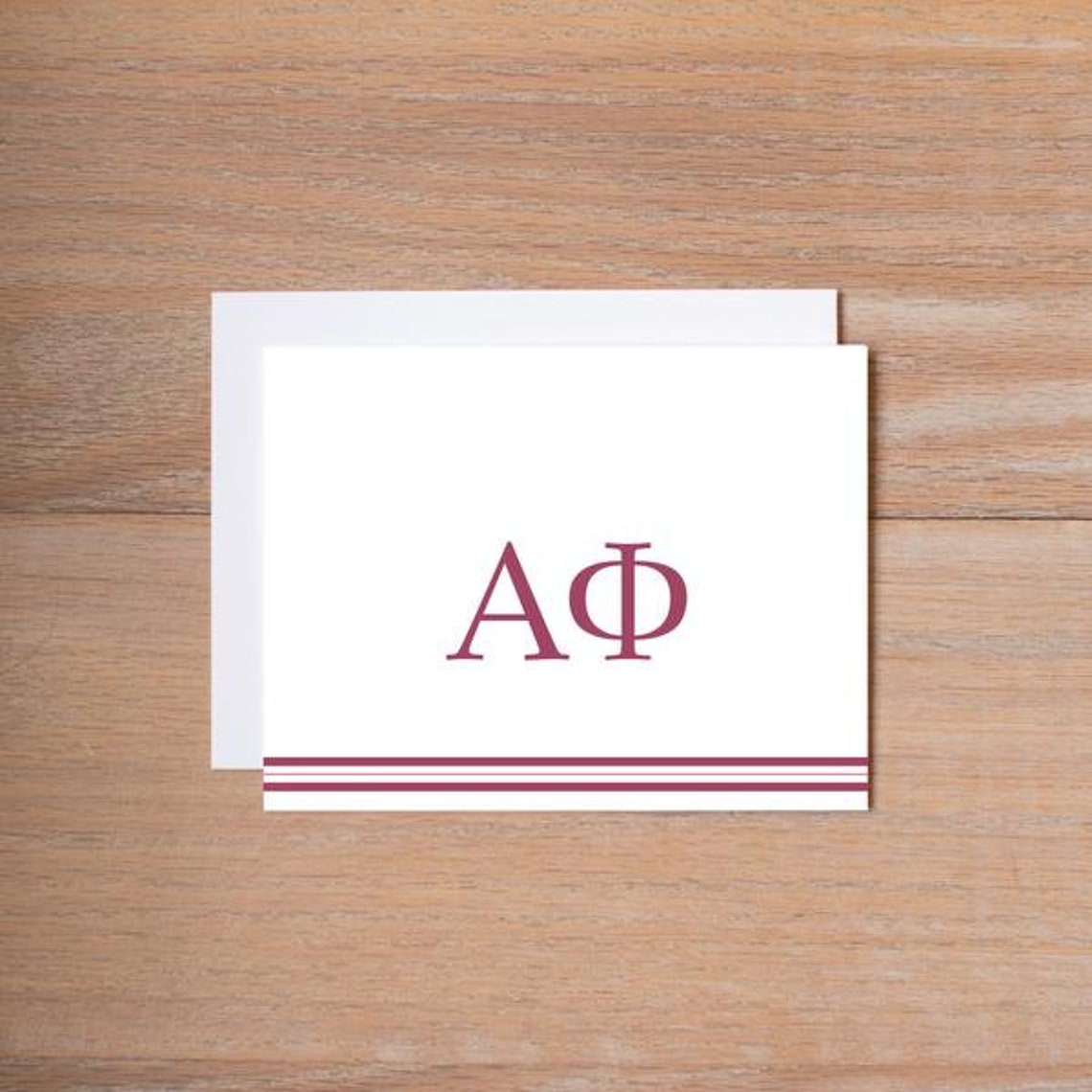 Alpha Phi Note Card Set / Preppy / Preppy Greek Note Cards / - Etsy