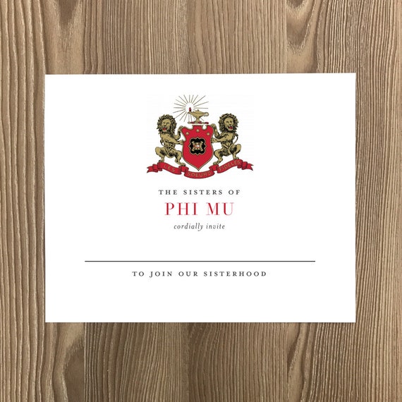 Phi Mu Crest