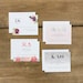 Kappa Alpha Theta Bid Card / Golden Marble / Sorority Bid Card / Bid ...