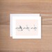 Delta Delta Delta Note Card Set / Marble & Blush / Marble and Blush ...