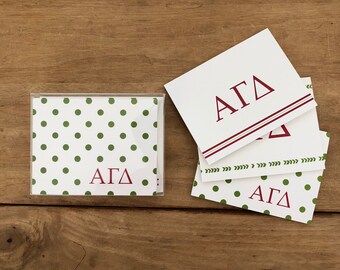 Custom Mixed Greek Note Cards set of 12 / Mixed Greek Note | Etsy