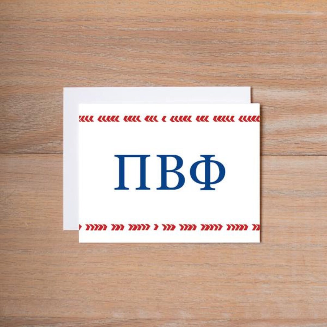 Pi Beta Phi Note Card Set / Boho / Boho Greek Note Cards / Greek Note ...