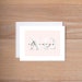 Chi Omega Note Card Set / Marble & Blush / Marble and Blush - Etsy
