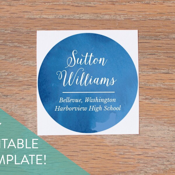 Printed Sorority Packet Personal Stickers / Penned Name / Editable ...