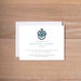 Zeta Tau Alpha Sorority Crest Bid Card / Zeta / Sorority Bid Card ...