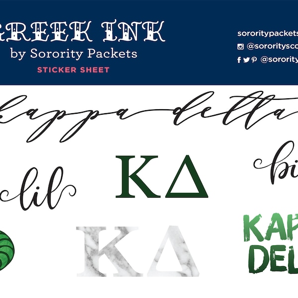 Kappa Delta Bracelet - Etsy