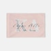 Custom Horizontal Greek Letter Flag / Blush & Marble / Horizontal Flag ...