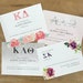 Zeta Tau Alpha Bid Card / Golden Marble / Sorority Bid Card / Bid Cards ...