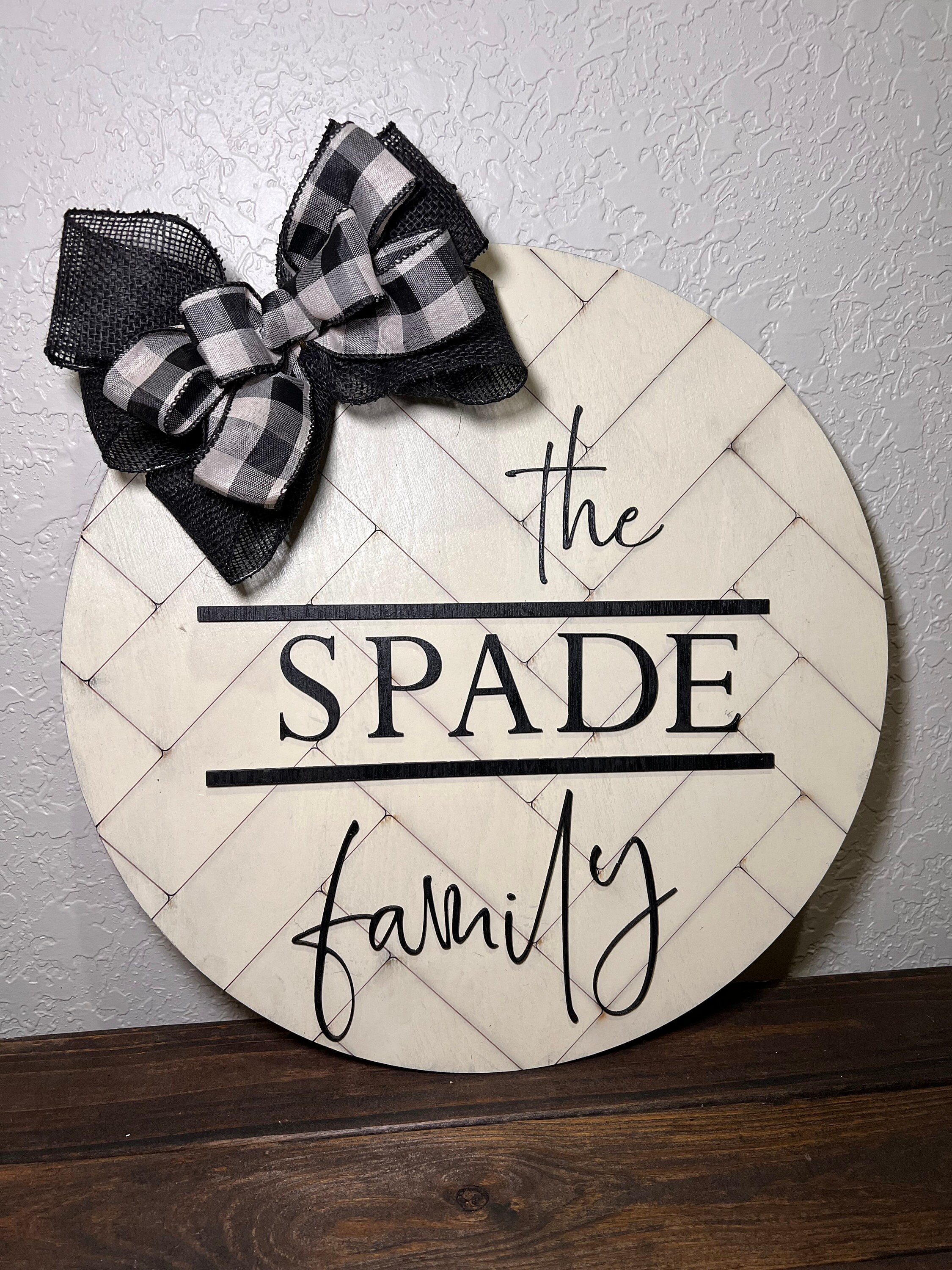 Front Door Decor | Welcome Sign | Family Name Sign | Last Name Sign ...