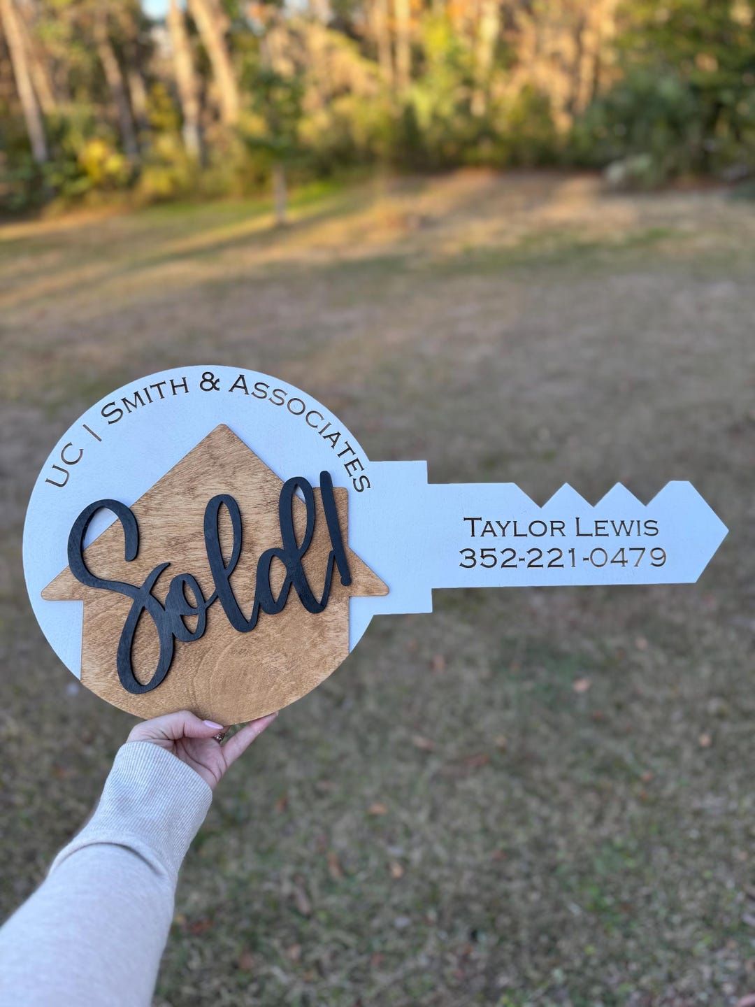 Realtor Sign, Realtor Gift, Realtor Sold Sign, Realtor Listing, Sold ...