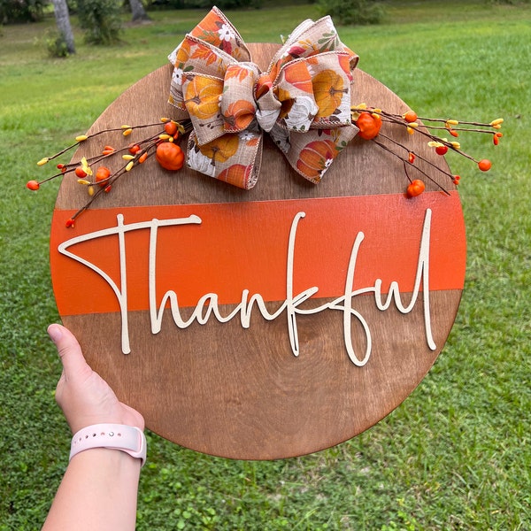 Thanksgiving Door - Etsy