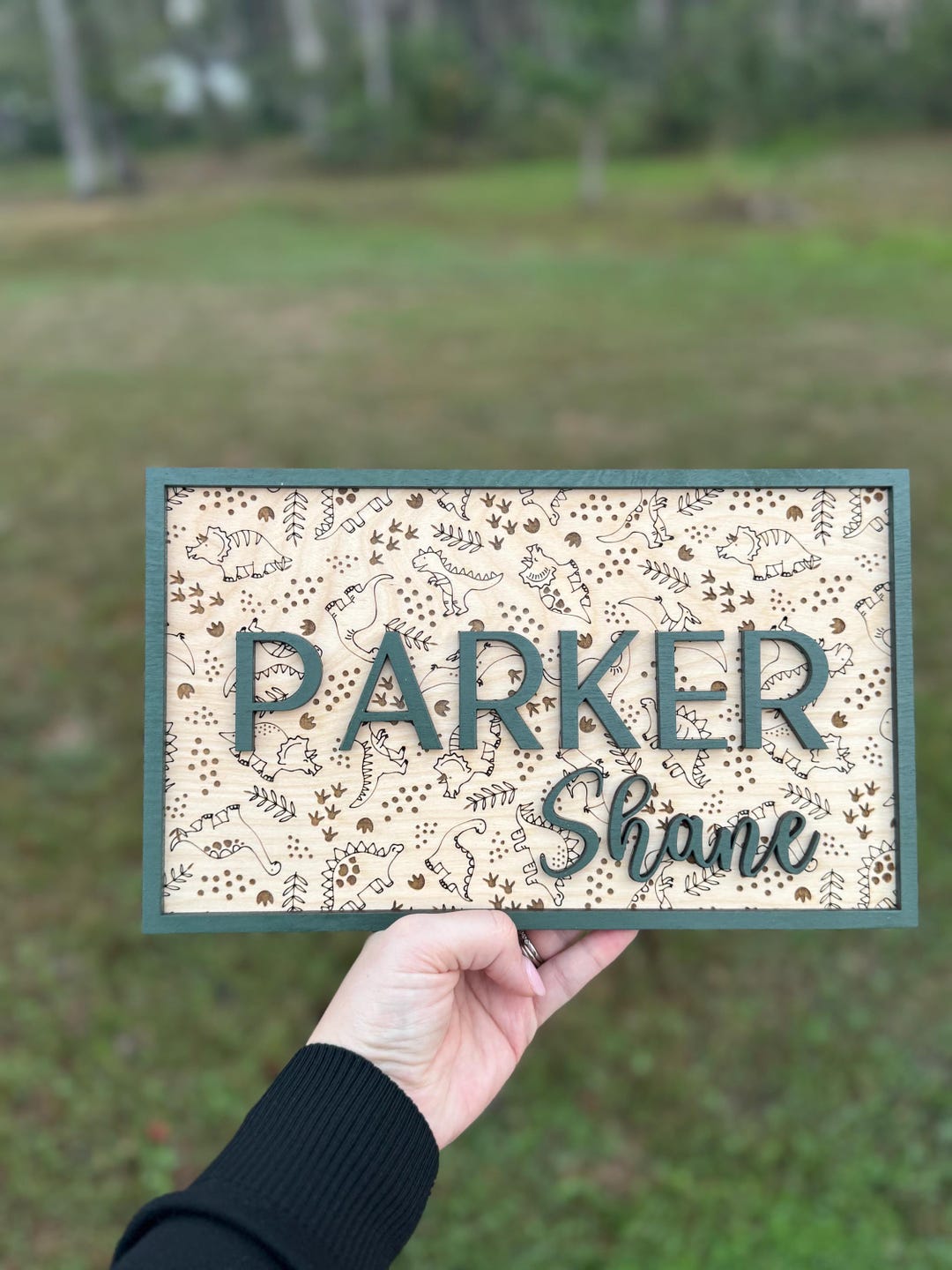 Dinosaur Nursery Sign, Dino Sign, Dino Decor, Nursery Decor - Etsy