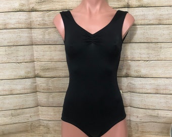 Black Leotard Mesh - Etsy