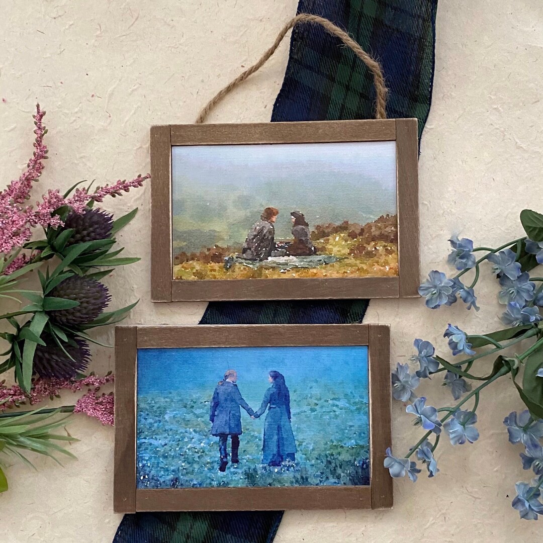 Outlander Ornament 3.5x5.5 Wood Frame - Etsy