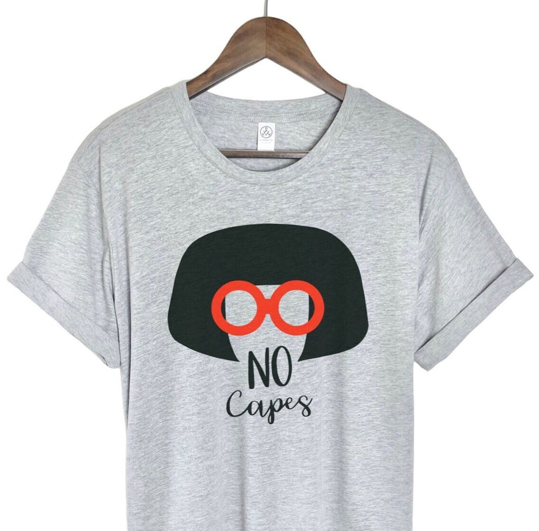 No Capes Shirt, Edna Mode, the Incredibles Tees, Halloween Costumes ...