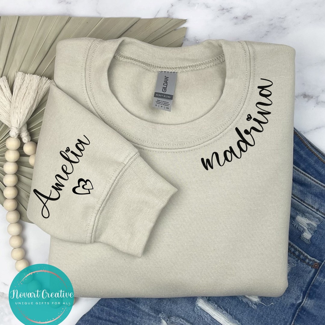 Madrina Sweatshirt, Custom Madrina Gift, Madrina Proposal, Christening ...
