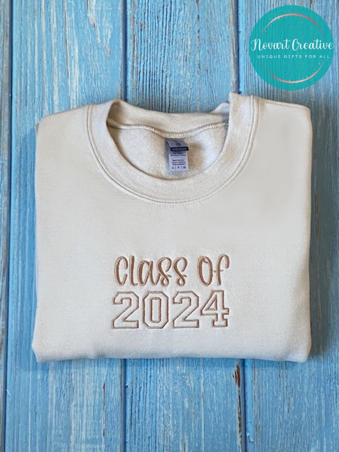 Class of 2024 Sweatshirt, Senior 2024 Shirt,custom Embroidered ...