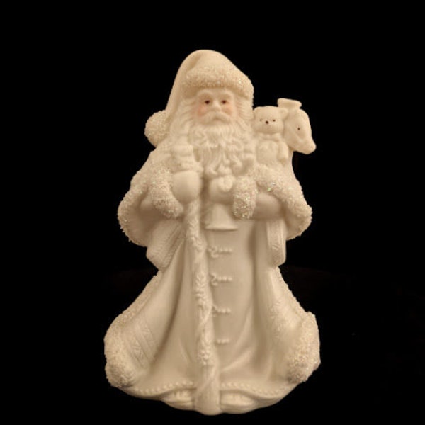 Porcelain Santa - Etsy