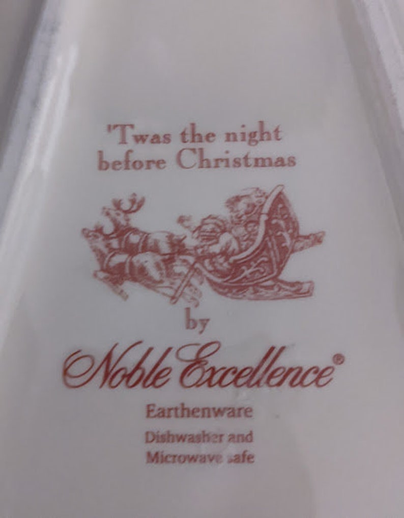 Pink & White Christmas Tree Plate by Noble Excellence FREE SHIPPING - Etsy