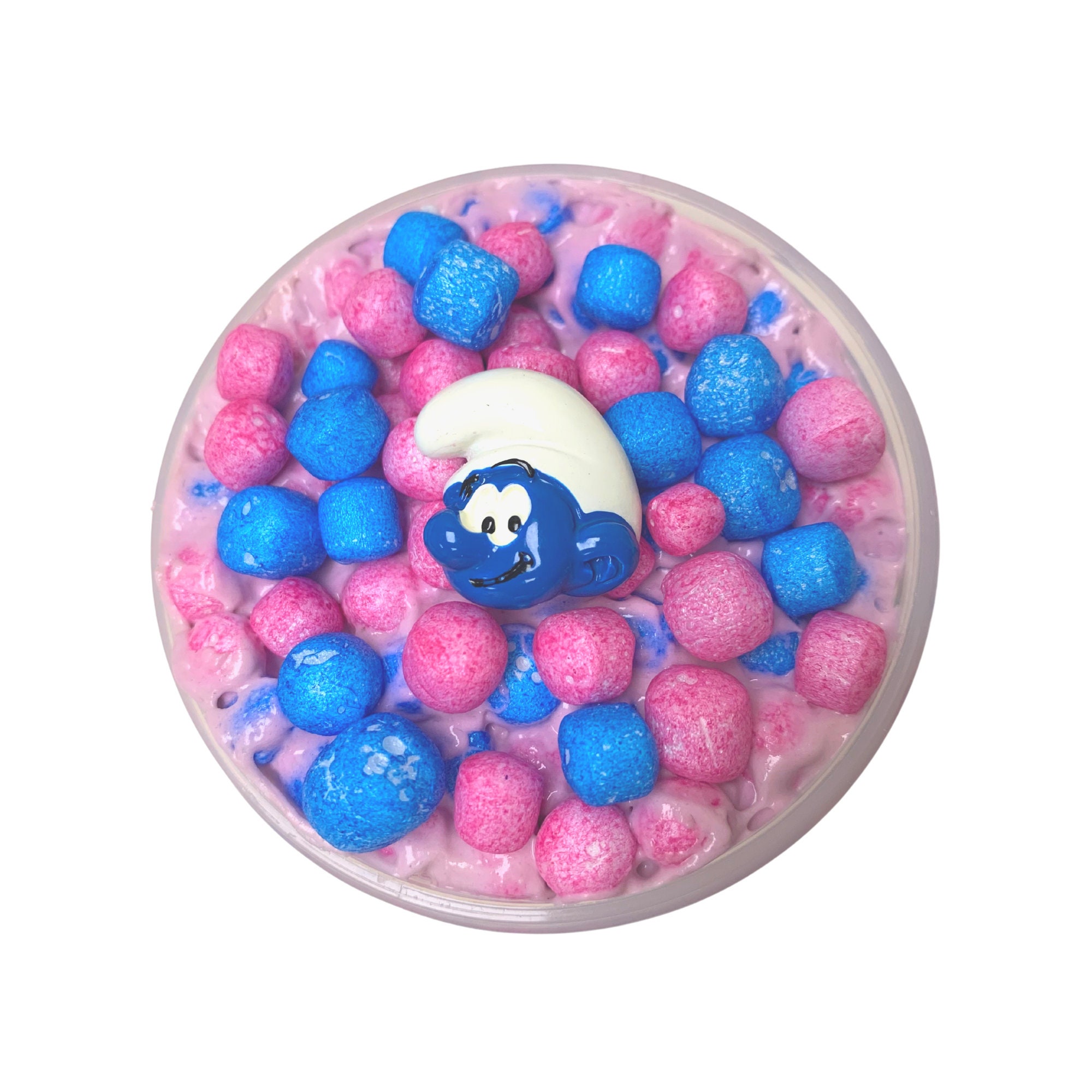 Smurf Berry Crunch Slime- Floam Slime-scented Slime-best Selling Slime ...