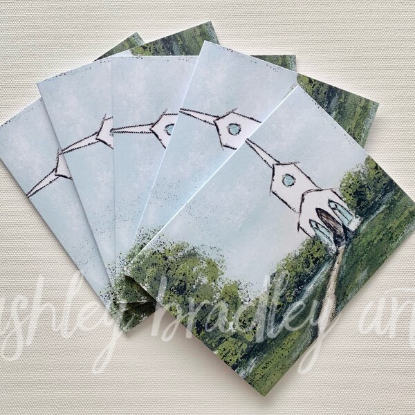 Art Notecards - Etsy