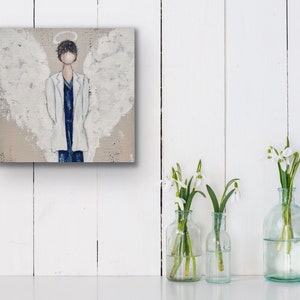 Doctor Canvas Print Doctor Angel Angel Art Angel Wings - Etsy