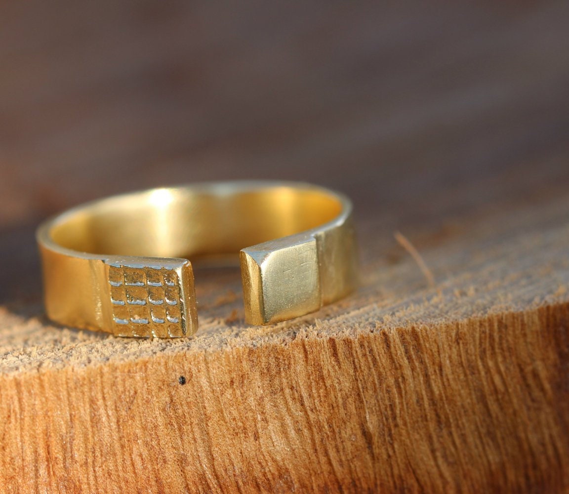 Open Ring Goldgold Rings for Womenminimalist Jewelryboho | Etsy