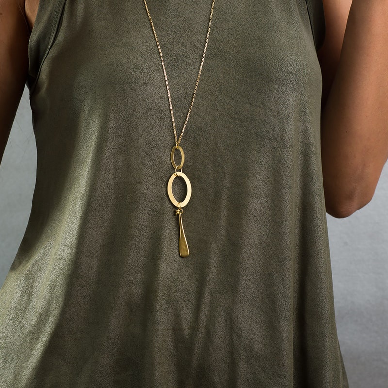 Extra Long Womens Pendants - Etsy UK