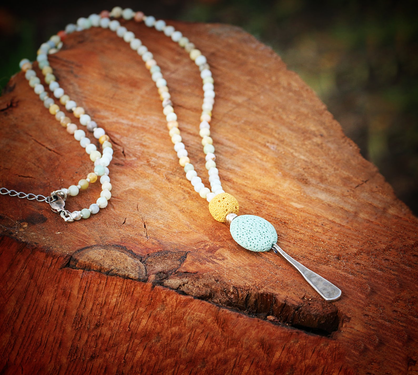 Long Bead Necklace Bead Necklaces Long Pendant Necklace - Etsy