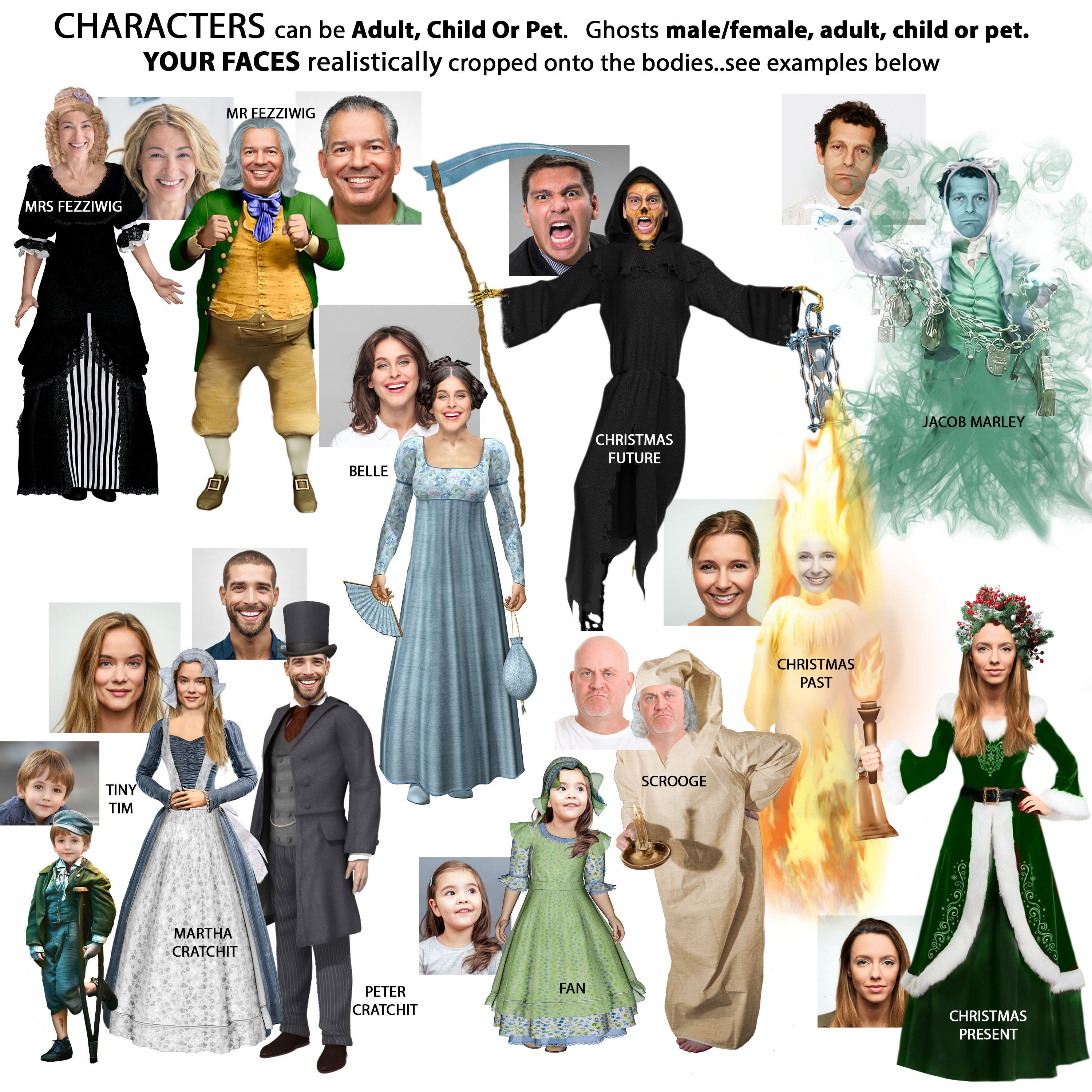 Scrooge Christmas Card A Christmas Carol Family Christmas - Etsy