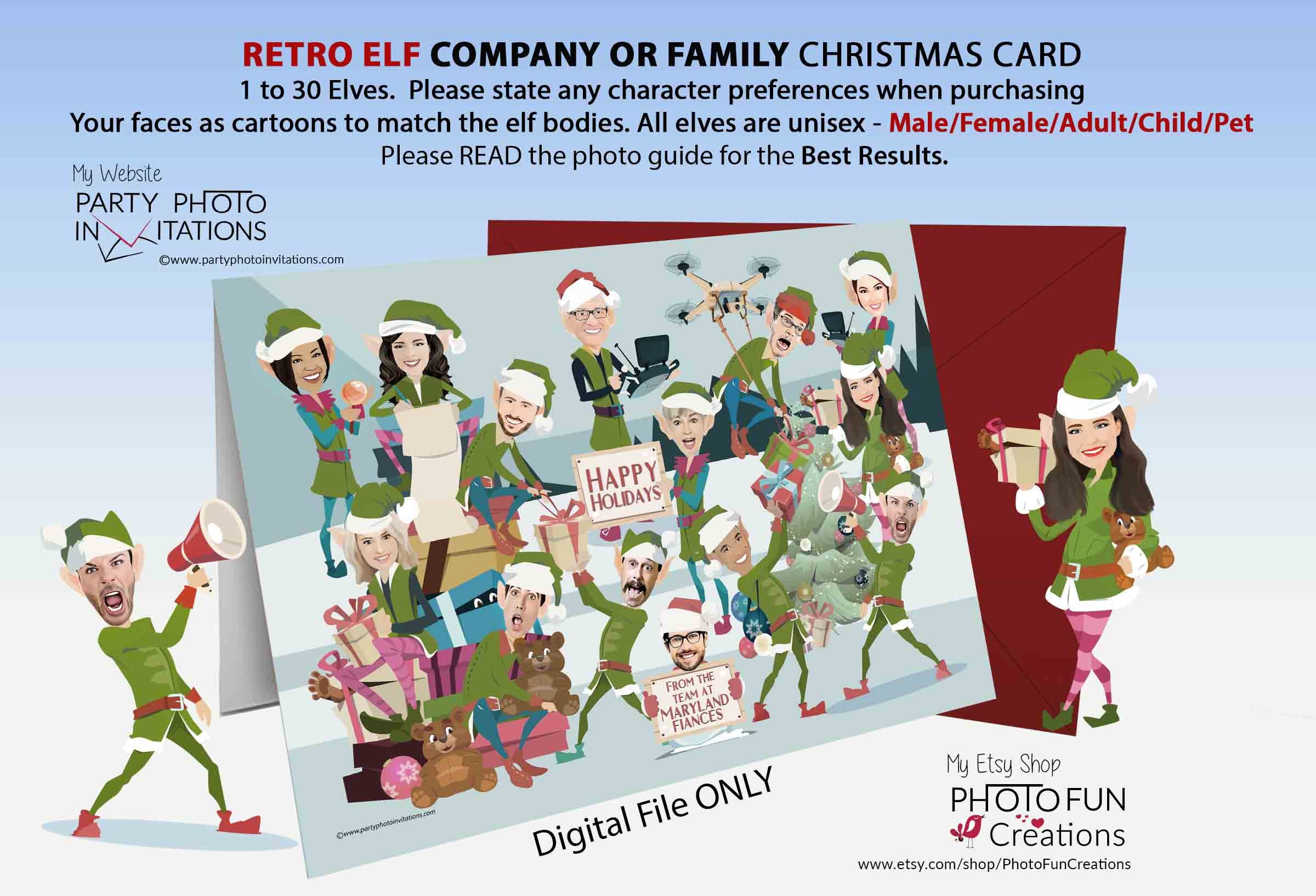 Funny Company Holiday Cards