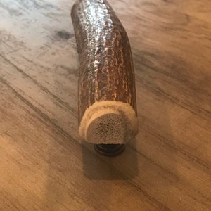 4.5”-5” Real Natural Elk Antler Cabinet Handle, Drawer Pulls (1 Each) **oregon Antler Works** - Etsy
