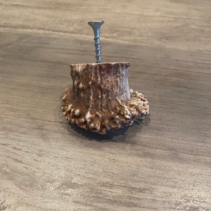 NEW Natural Shed Real Deer Antler Knobs / Pulls Cabinet Dresser Hardware (1 EA) **oregon Antler ...